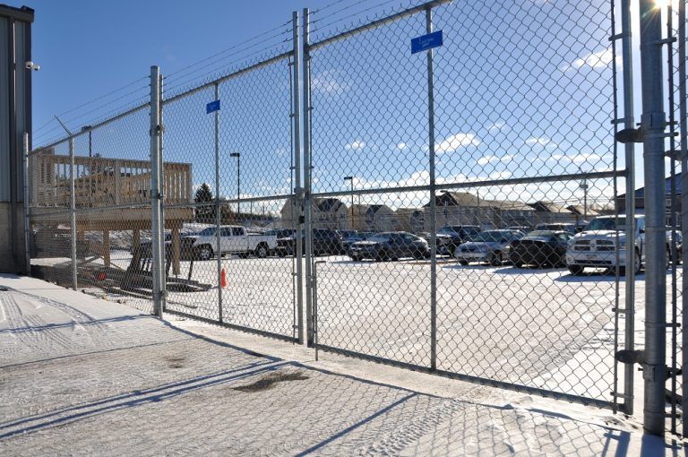 Secure storage compound - Champlain Auto Body - Moncton's most trusted ...